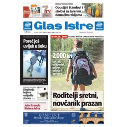 Glas Istre: petak, 2. rujan 2011. - GlasIstre Novine